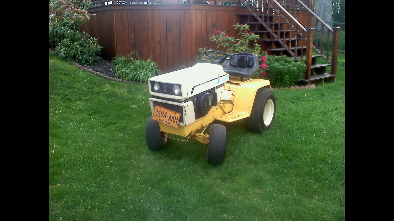 Cub Cadet 149 Jeep life support - YouTube