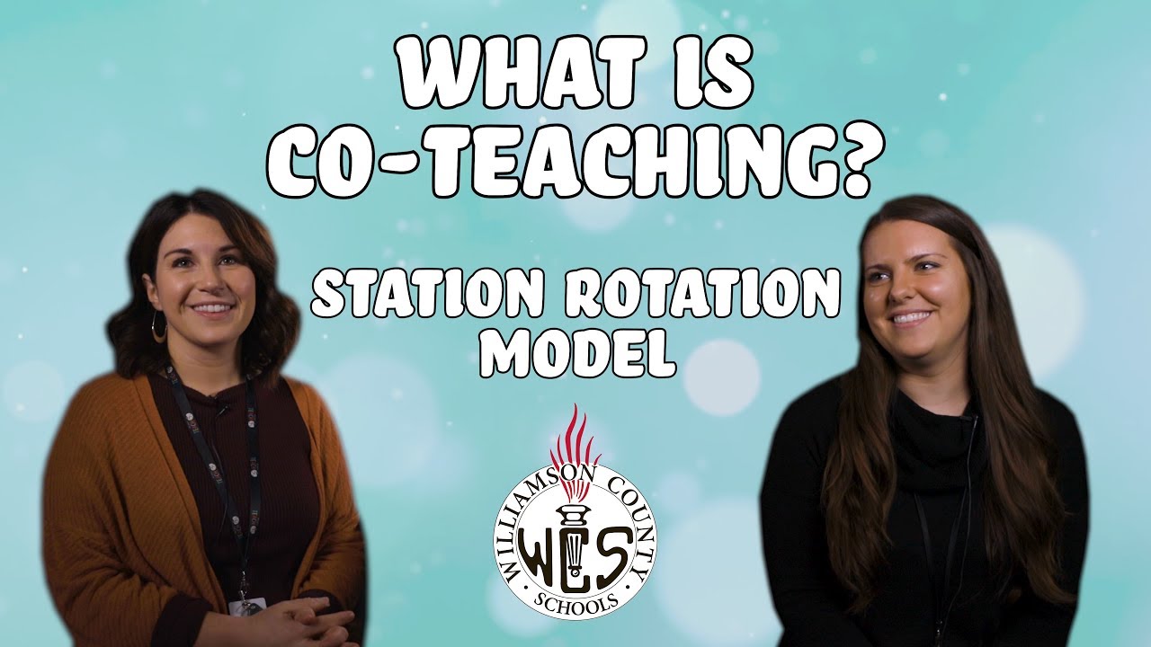 What is Co-Teaching?- Station Rotation Model - YouTube