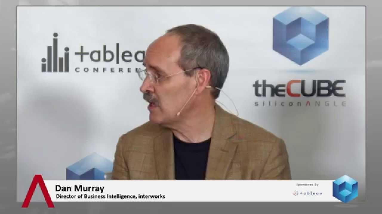 Dan Murray & Thomas Minnick - Tableau Conference 2014 - theCUBE - YouTube