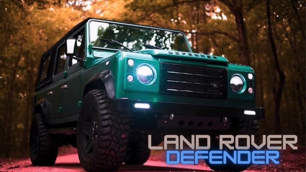 Check Out This Powerful 1991 Land Rover Defender D110 - YouTube