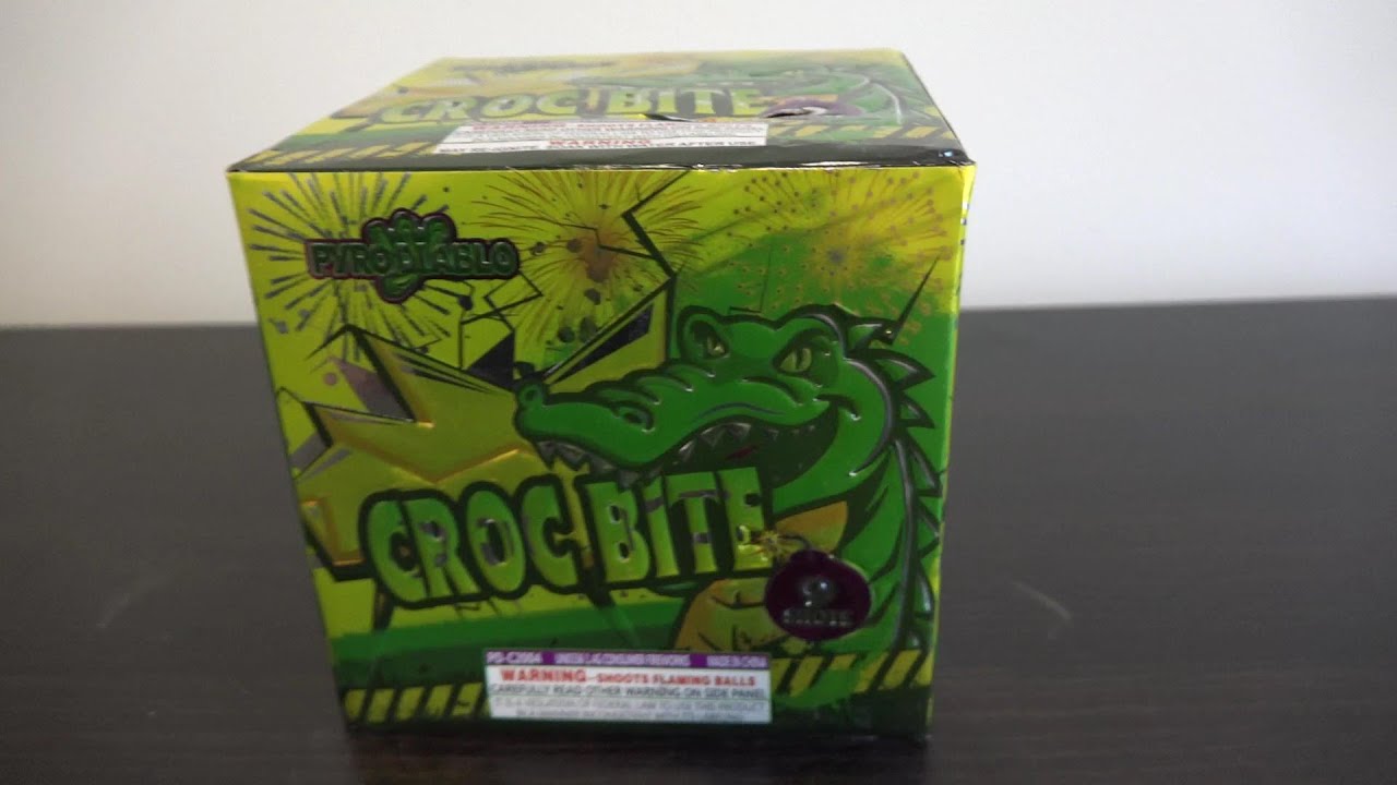 CROC BITE - PYRO DIABLO FIREWORKS - YouTube