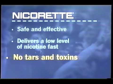1999 Nicorette Gum Commercial - YouTube