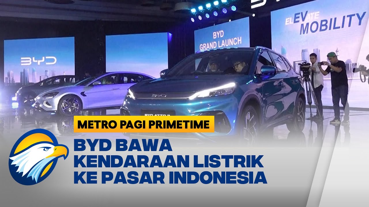 BYD Resmi Masuk Pasar Indonesia, Bawa Tiga Model Sekaligus - YouTube