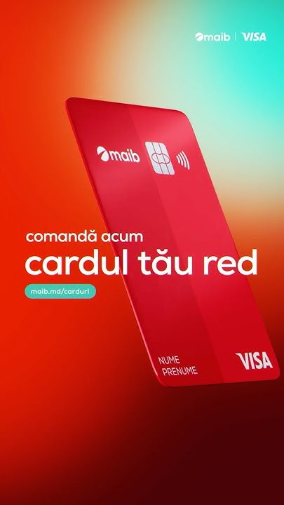 Cardul maib freelance devine cardul red de la maib și Visa - YouTube
