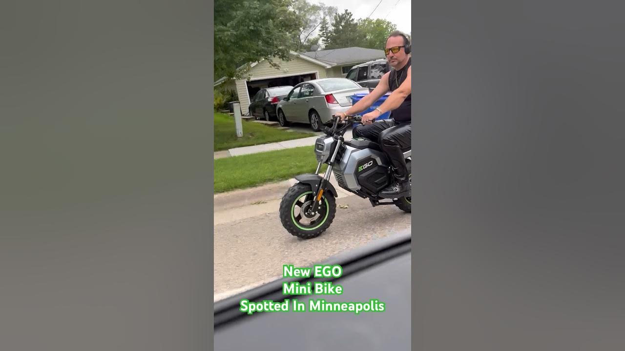 MOTOR MOSH PIT EGO mini bike. We Spotted in Mpls - YouTube
