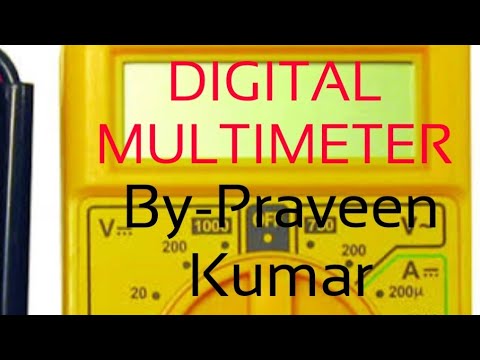 Digital Multimeter and it's Application - YouTube