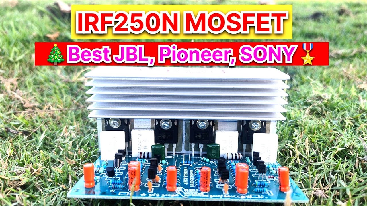 🎖️MOSFET IRF250N Channel Board for Subwoofers🎏🎊🎄 | KMS 4 FET MONO ...
