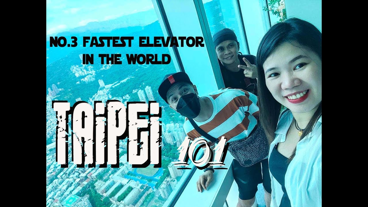 TAIPEI 101 NO. 3 FASTEST ELEVATOR IN THE WORLD - YouTube