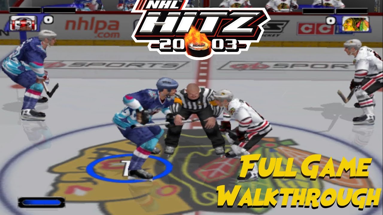 NHL Hitz 2003 - Franchise Mode - Full Game - Walkthrough - Gameplay ...