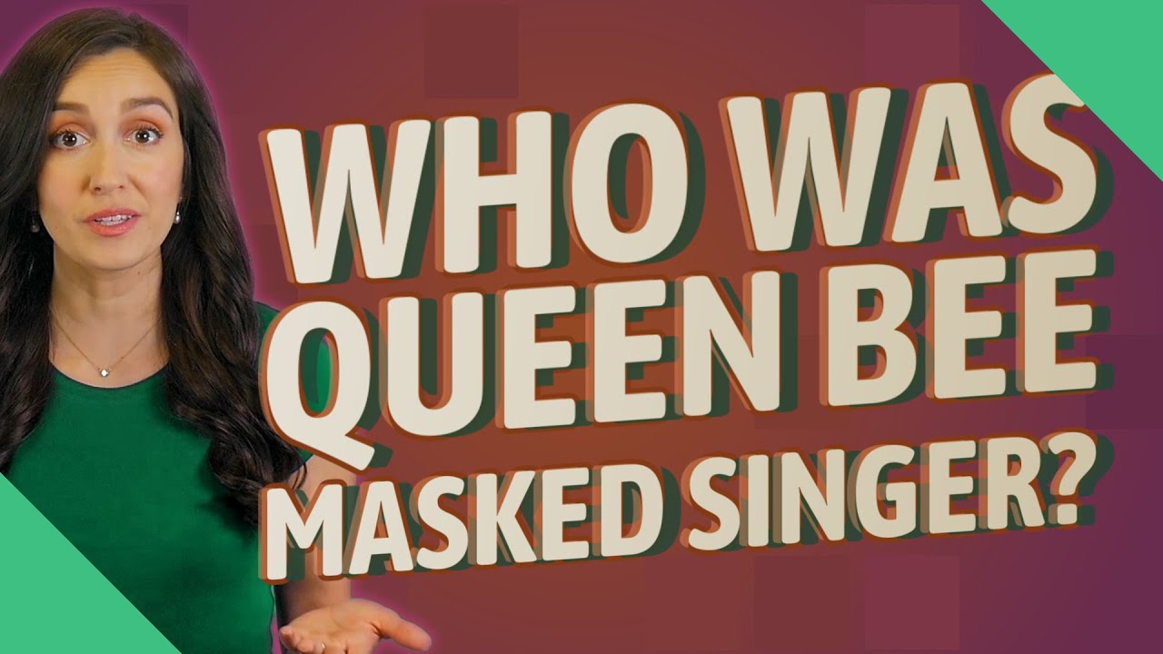 Who was queen bee masked singer? - YouTube
