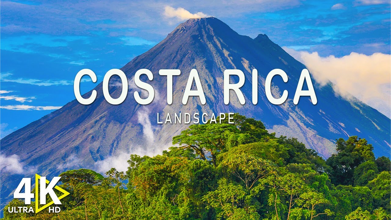 COSTA RICA 4K UHD - Scenic Relaxation Film With Calming Music - 4K ...