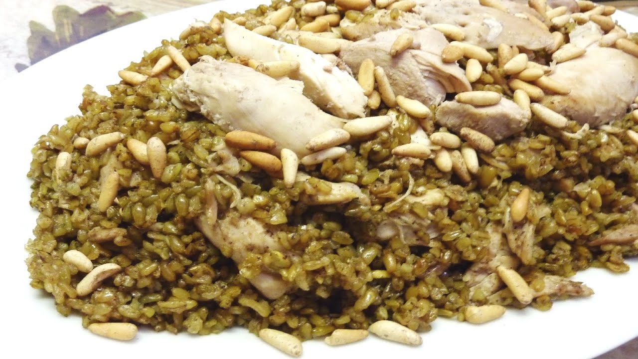 Freek (or Freekeh) - the Green Wheat dish - YouTube