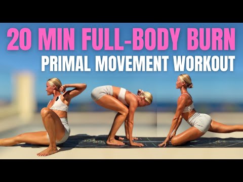 20-Min Full-Body Primal Movement Workout | Strength, Flexibility & Core Challenge
