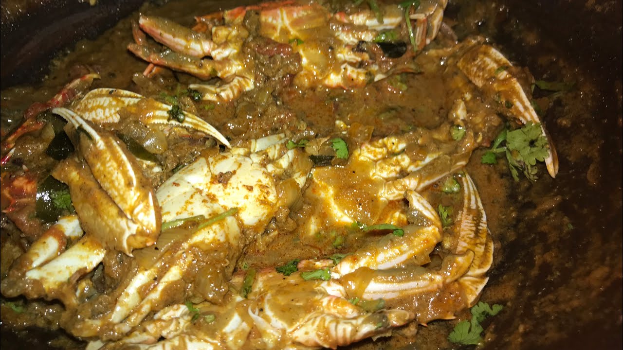 Nandu Kulambu Recipe|Crab Masala Recipe|Nandu Curry|Pepper Crab Fry ...