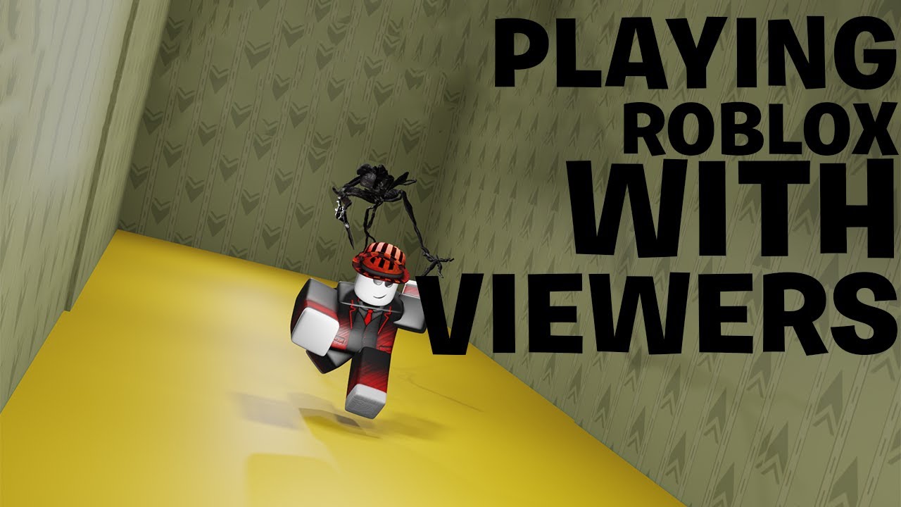 Playing ROBLOX with Viewers Live - YouTube