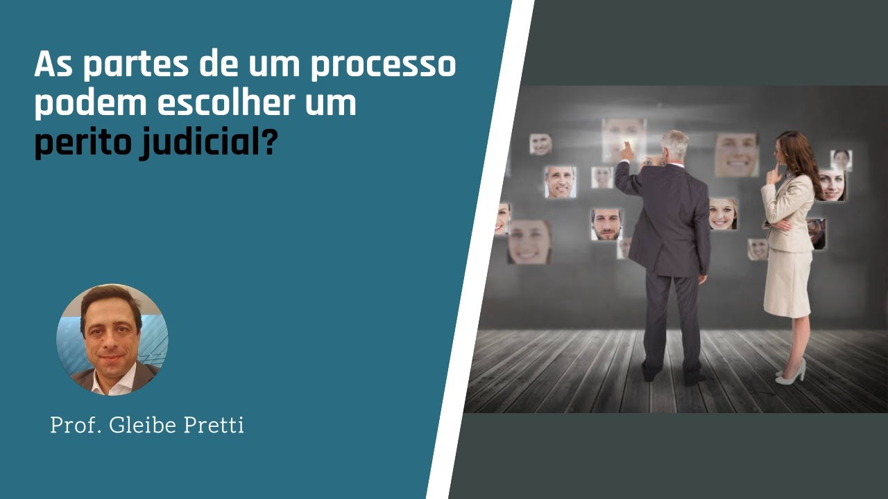 As partes de um processo podem escolher um perito judicial? - YouTube