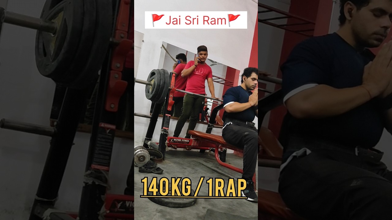 Jai Sri Ram.. #exercise #gym #fitnessaddict #workoutmotivation #vlog # ...