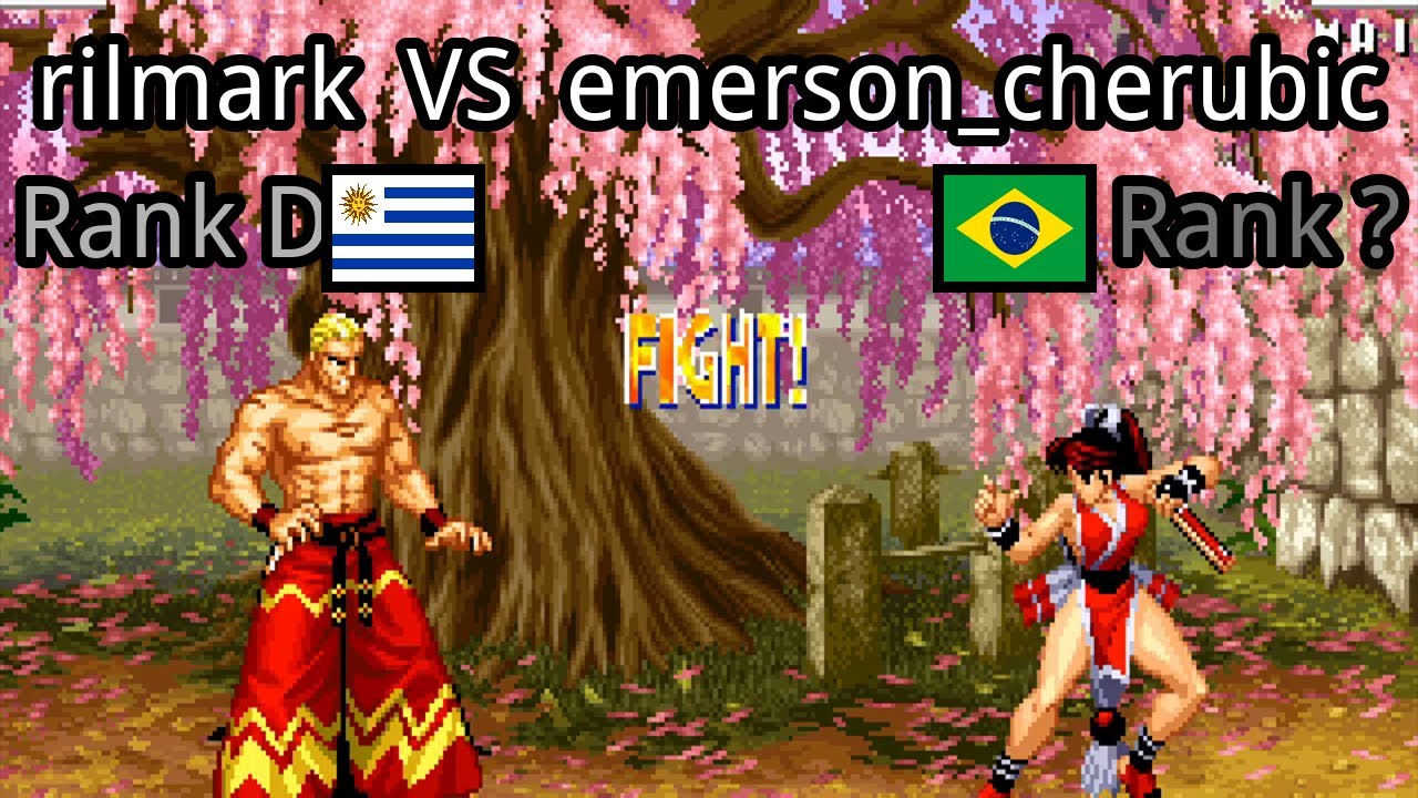 Real Bout Fatal Fury 2: rilmark (UY, Rank D) vs emerson_cherubic (BR, Rank ?) - YouTube