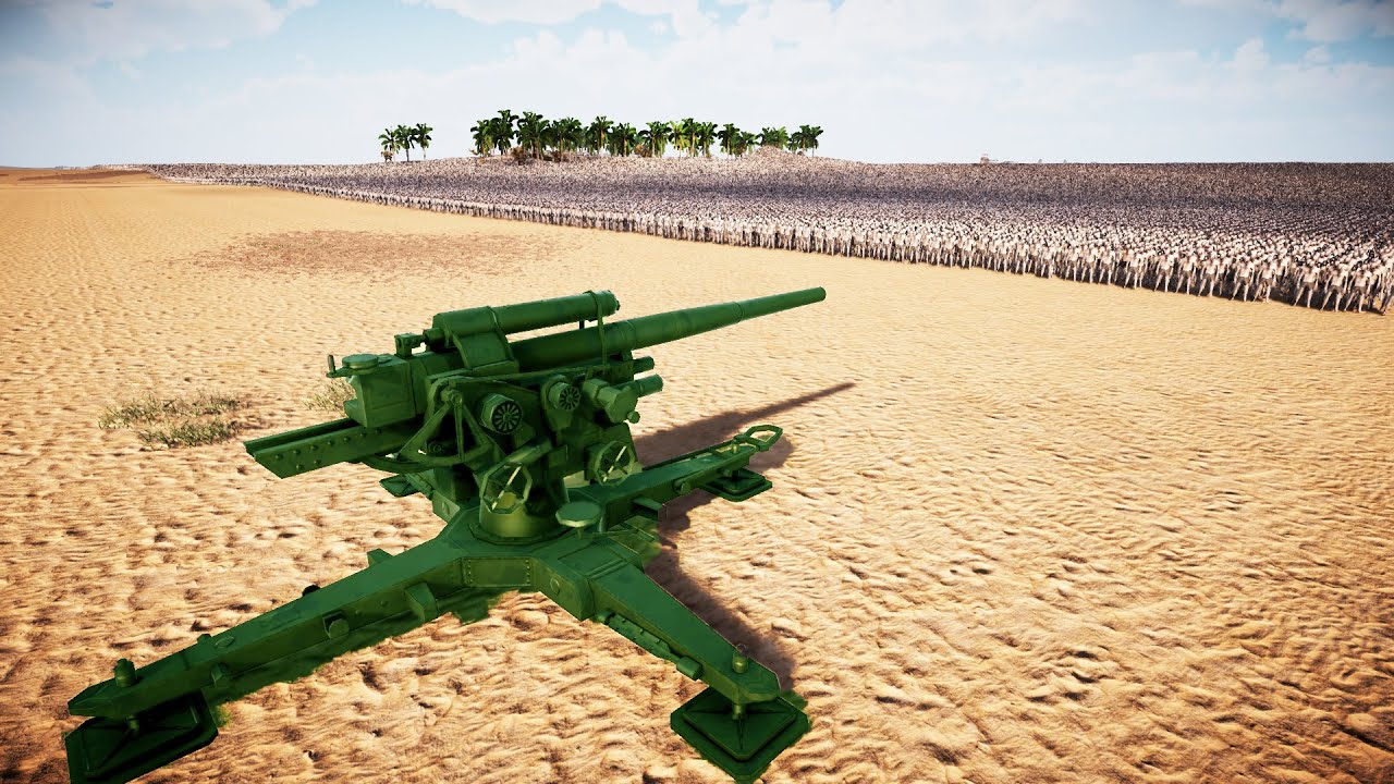 2.5 Million Zombies Vs 1,000 long Range artillery | Ultimate Epic ...