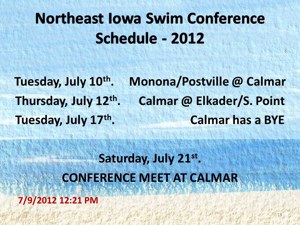 Area Announcements July 9, 2012 - YouTube