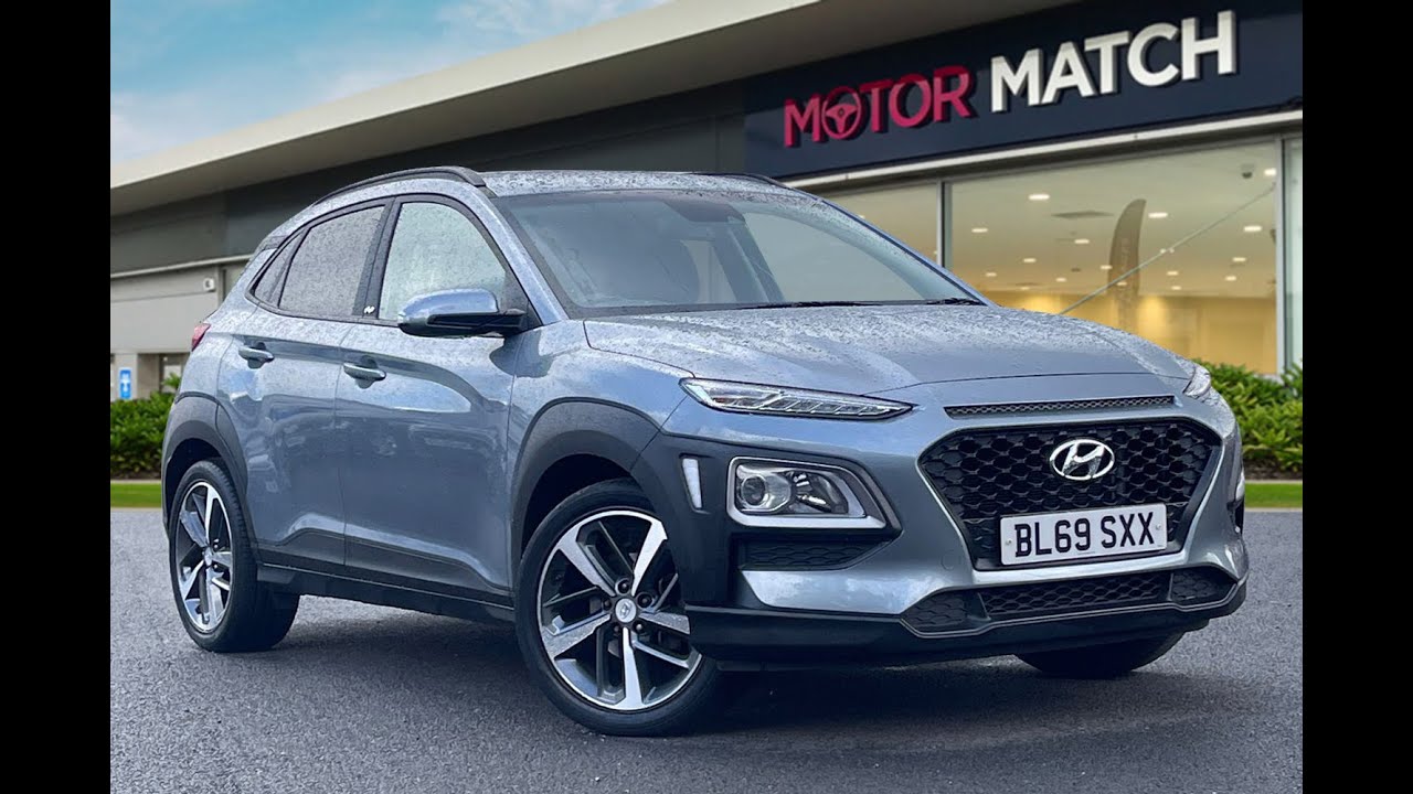 Used Hyundai KONA 1.0 T-GDi Play -BL69SXX- Motor Match Bolton - YouTube