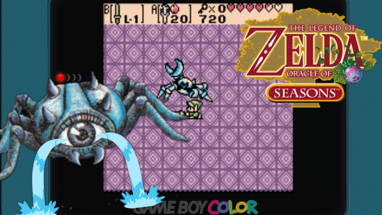 Zelda Oracle of Seasons Dancing Dragon Dungeon - YouTube