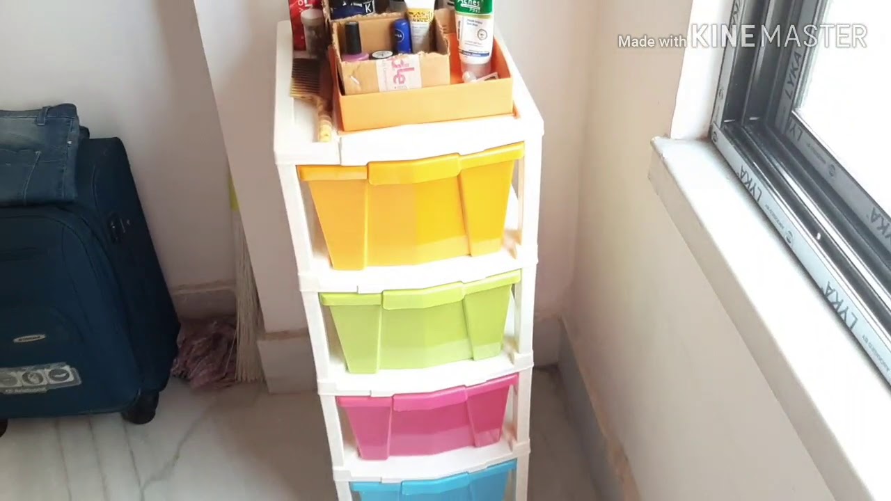 Amazon Plastic Modular Drawer System Unboxing and Demo | Multipurpose ...
