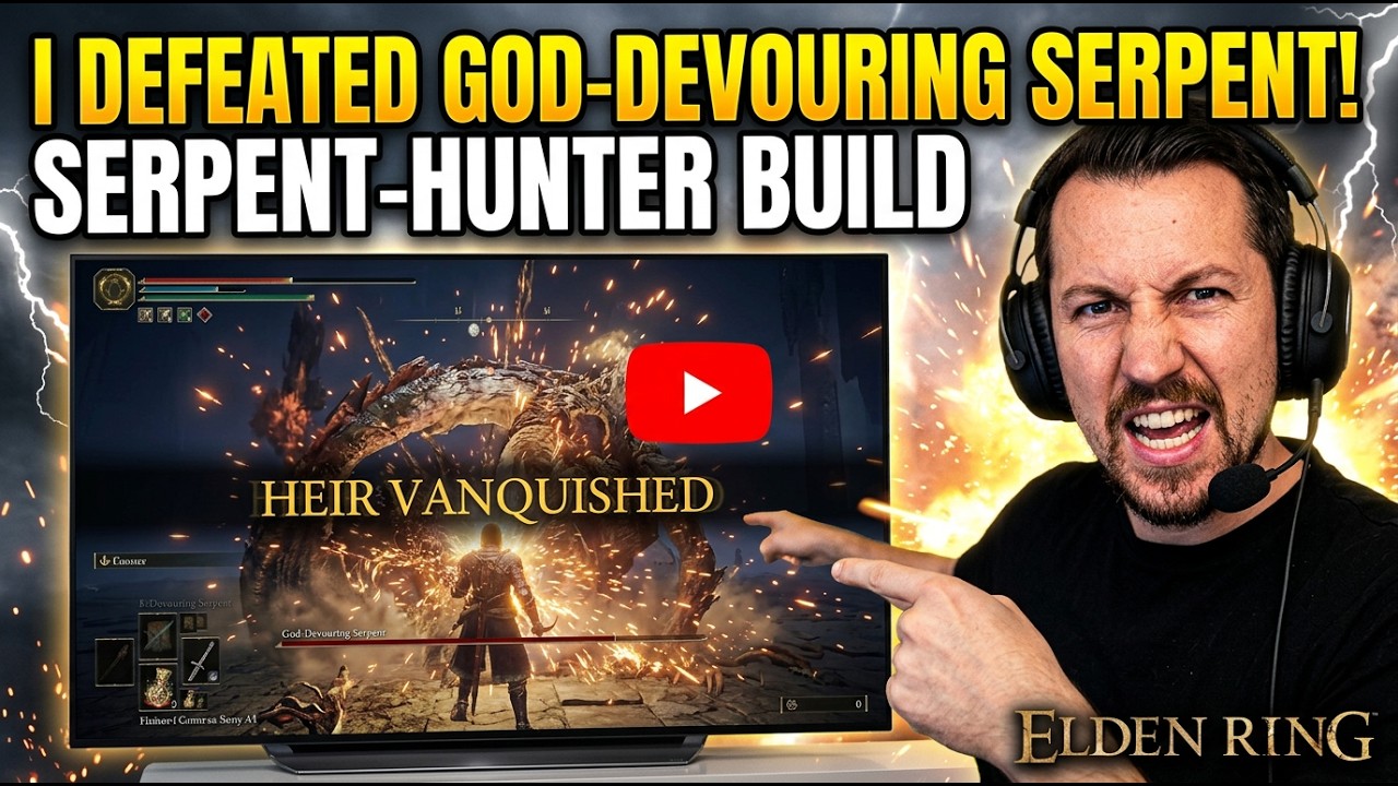 HOW TO KILL THE GOD-DEVOURING SERPENT ELDEN RING THEY ARE EVERYWHERE ...