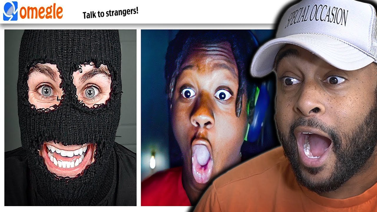 omegle trolling... but im a HACKER ( @luke_afk ) | Reaction - YouTube