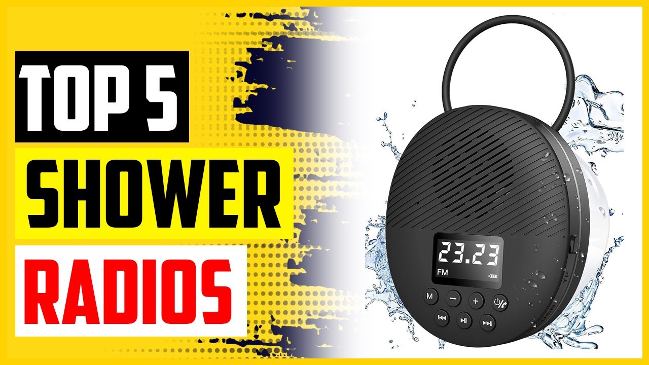 Top 5 Best Shower Radios In 2022 - YouTube