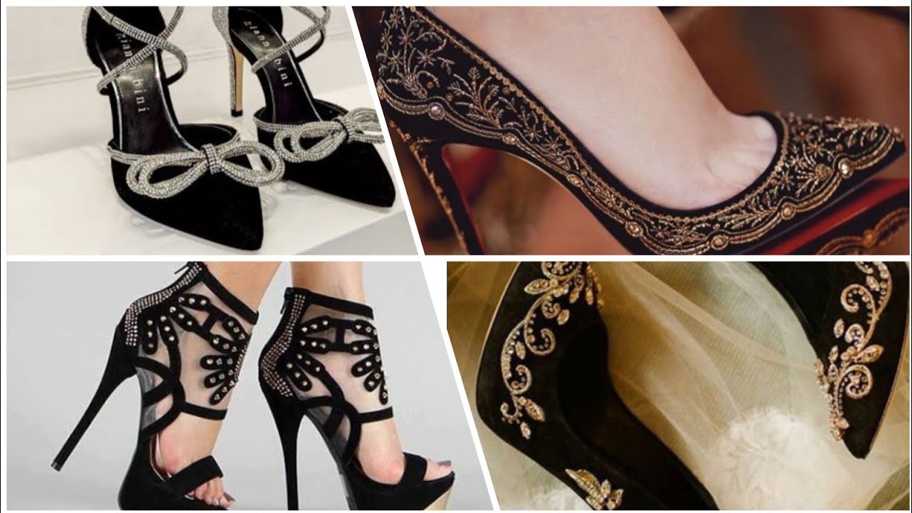 Black heels outfit/ Black heel design / heels/ Heel lover - YouTube