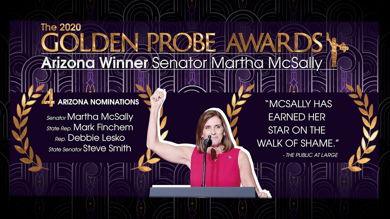 Congratulations Arizona Golden Probe winner, Senator Martha McSally ...