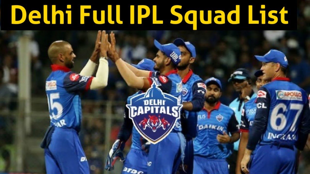 Ipl 14 Delhi Dare Devils DD All Players Full Squad List||Telugu Tech ...