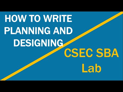 How To Do A Planning And Designing Lab