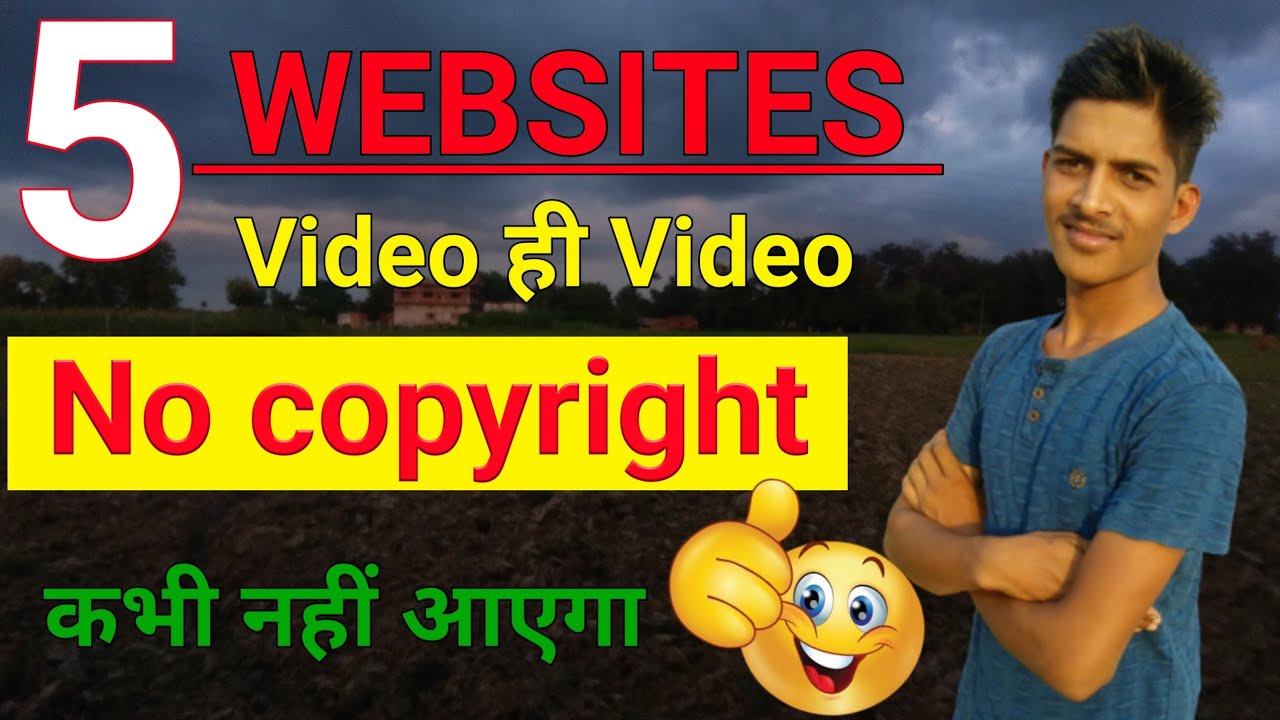 Top 5 free & Best website: Best 5 website of no copyright free video ...