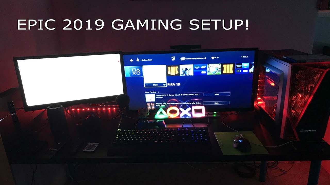 EPIC 2019 GAMING SETUP! - YouTube