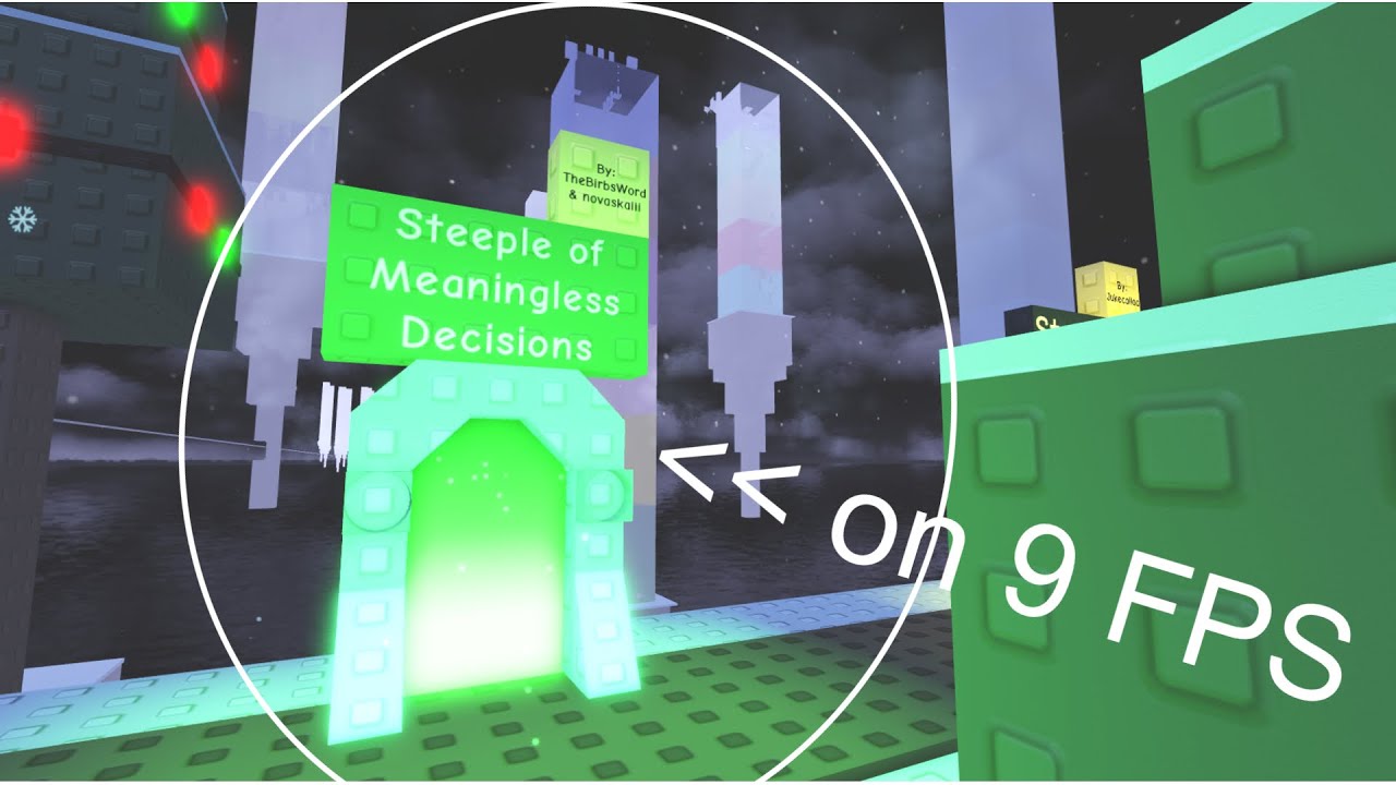 JTOH on 9 FPS p.5: Steeple of Meaningless Decisions beaten - YouTube