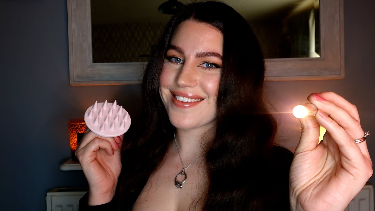 ASMR Sleep Clinic 😴(Layered Sounds, Exam & Personal Attention) - YouTube