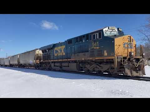 CSX M326 Holland Michigan 3/14/23 - YouTube