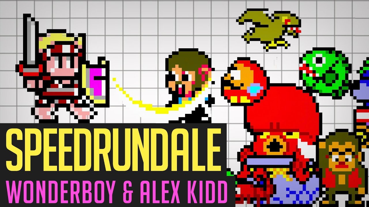 Wonderboy in Monsterland & Alex Kidd in Shinobi World (Any%) Speedrun ...