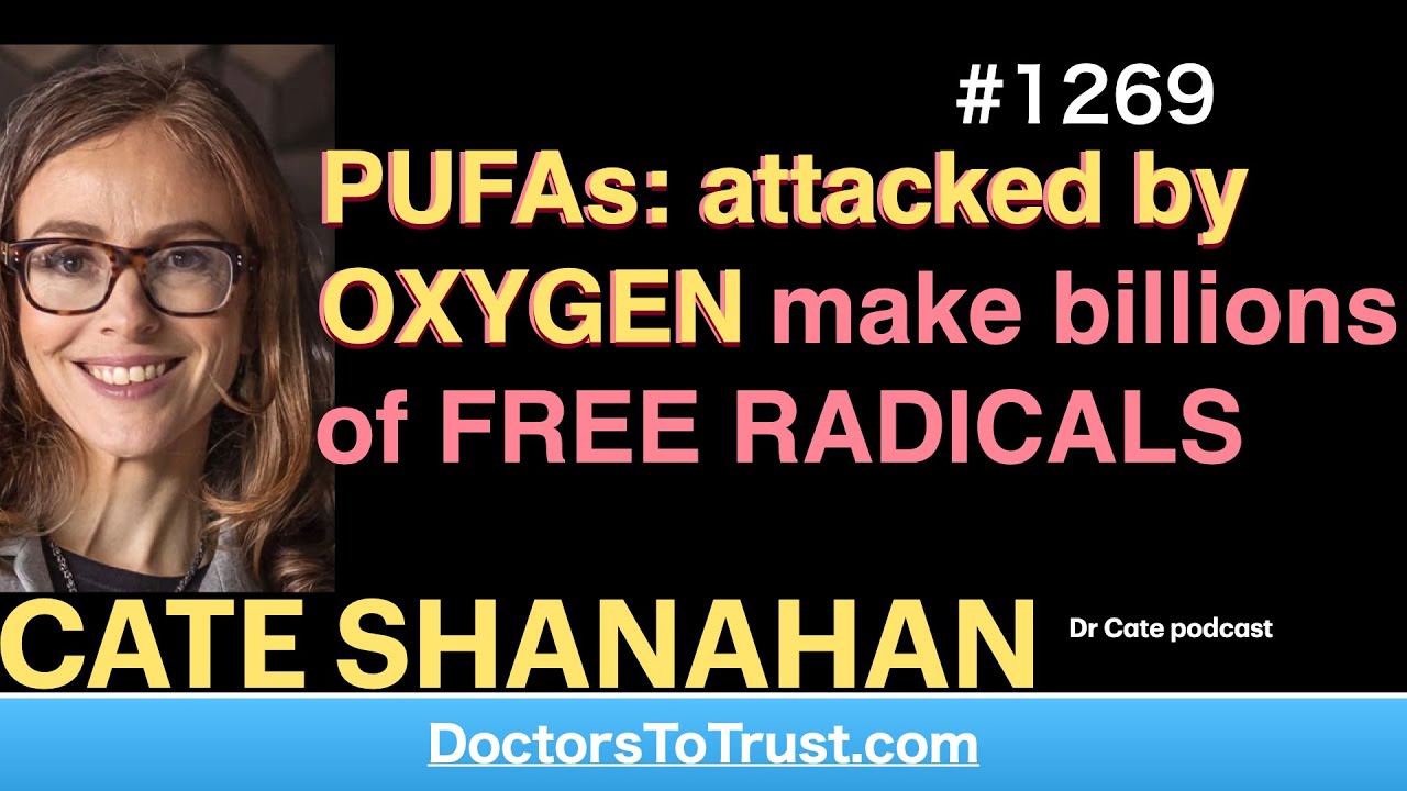 CATE SHANAHAN 3 | PUFAs: attacked by OXYGEN make billions of FREE RADICALS - YouTube