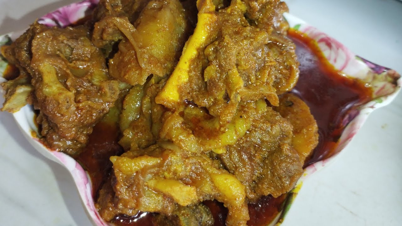 Mutton Curry Recipe | Bengali Style Aloo Diye Khasir Mangsher Jhol ...