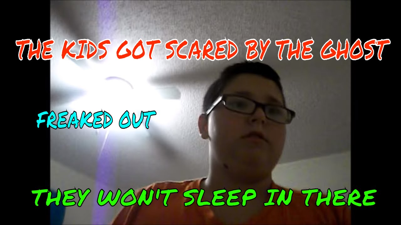 THE GHOST SCARED THE KIDS OUTTA THE ROOM... - YouTube
