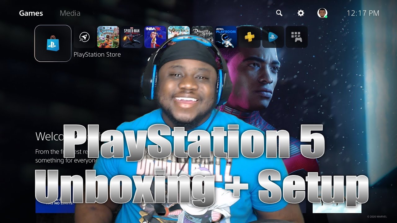 Official PlayStation 5 Unboxing and Setup! - YouTube