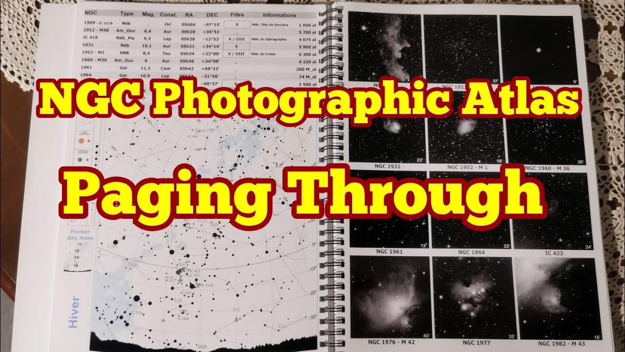 Amazing NGC Photographic Atlas By Olivier Gadal, Edition 2021 - YouTube