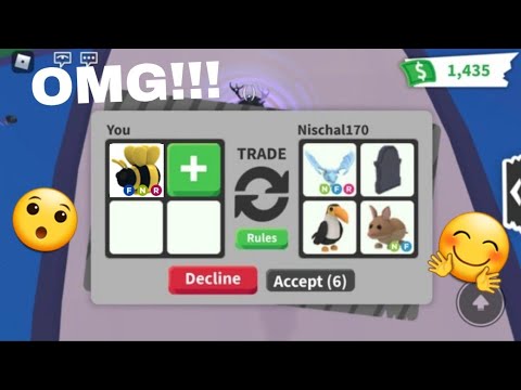 WHAT WILL PEOPLE TRADE FOR A NEON FLY RIDE KING BEE*ROBLOX ADOPT ME ...