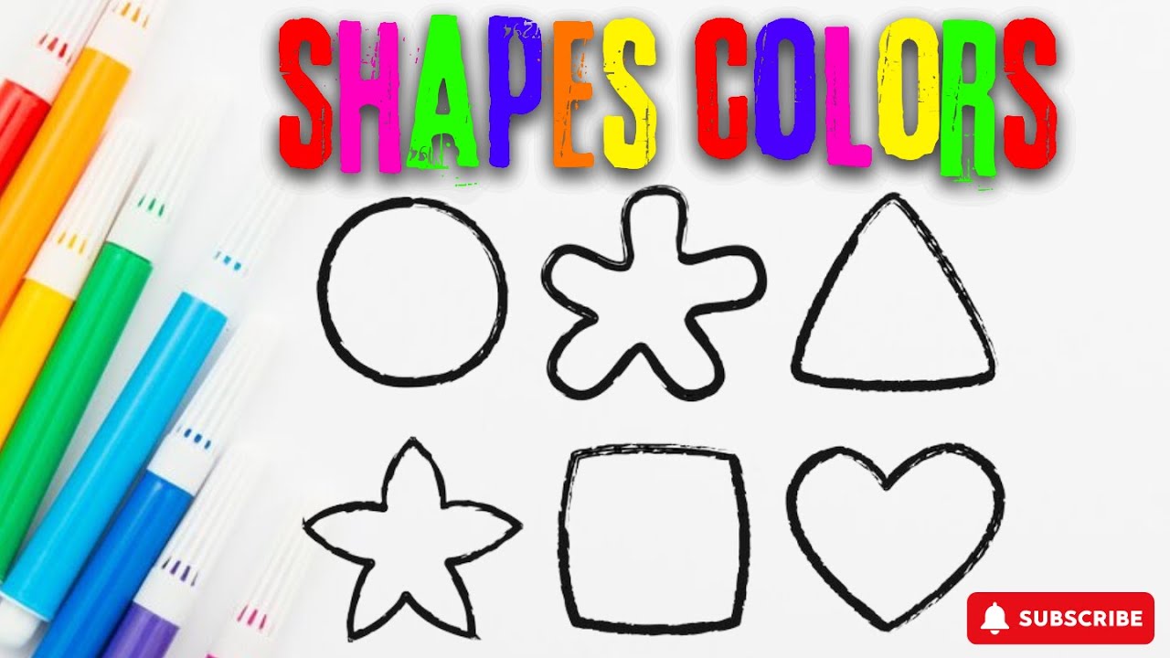 Colorful Geometry: Learn to Draw and Color Geometric Shapes for Kids ...