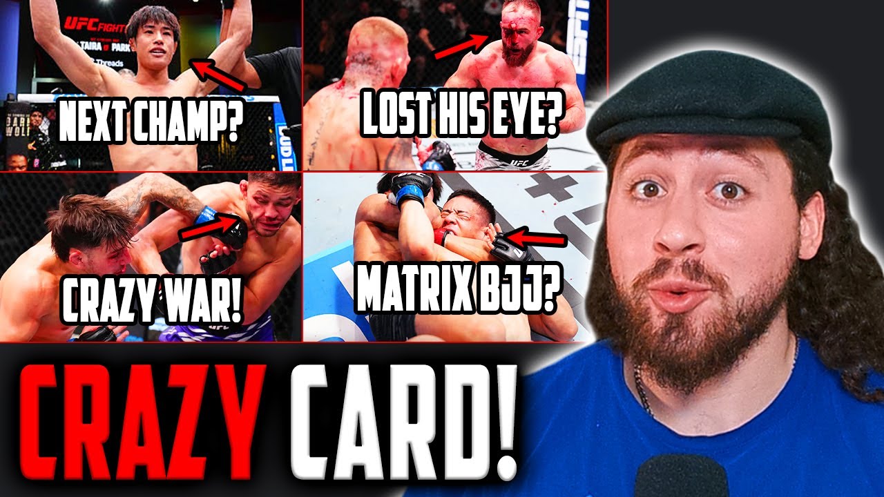 UFC Vegas 108 Recap Taira vs Park Post Fight Reaction & Breakdown - YouTube