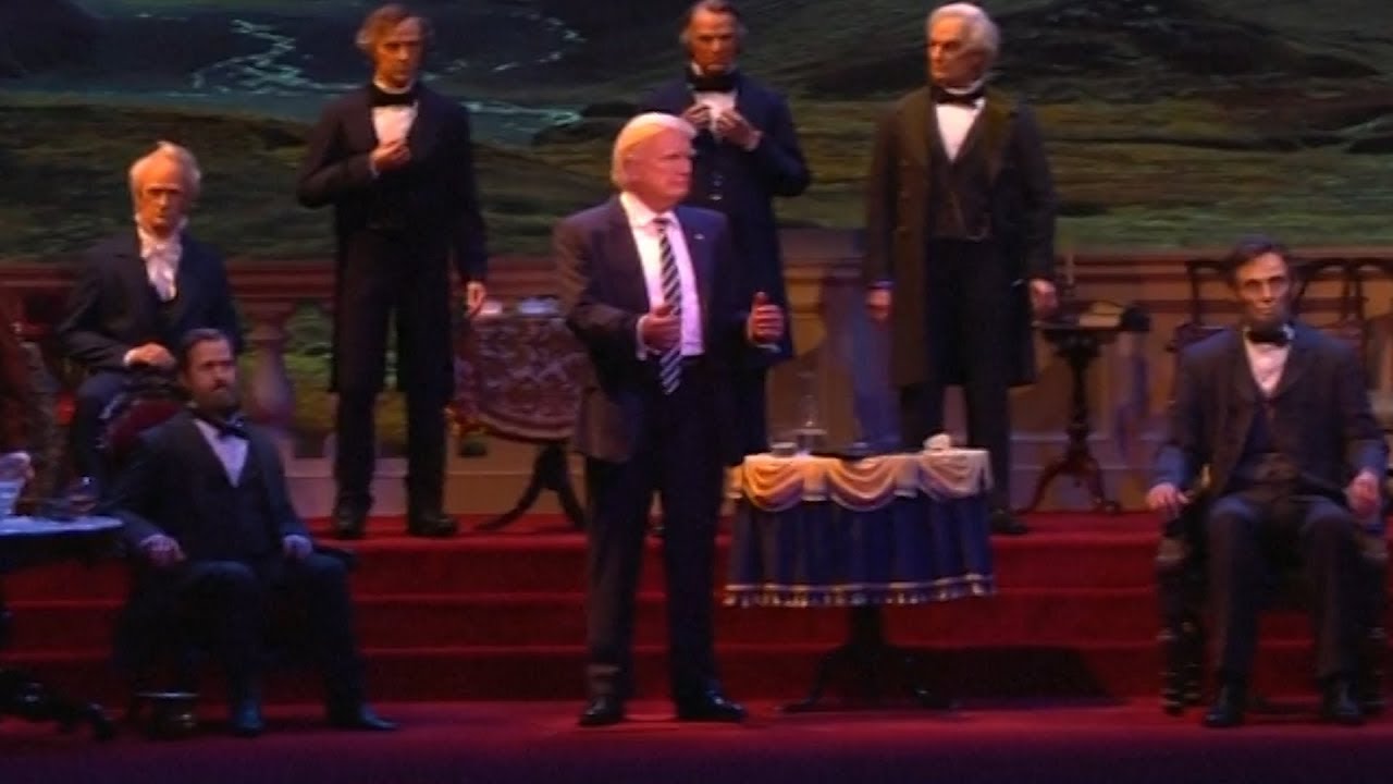 Disney adds animatronic Donald Trump to iconic Hall of Presidents - YouTube