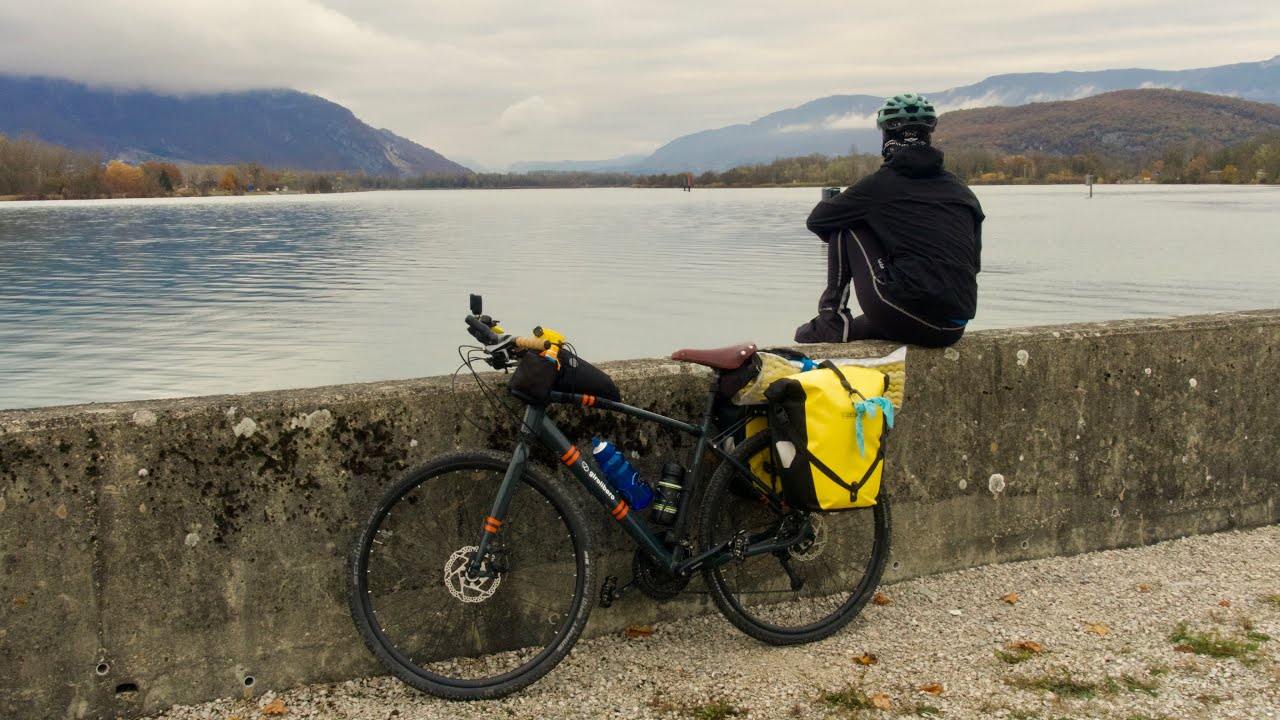 Ep.3 - Cycling France solo female the Via Rhona - YouTube